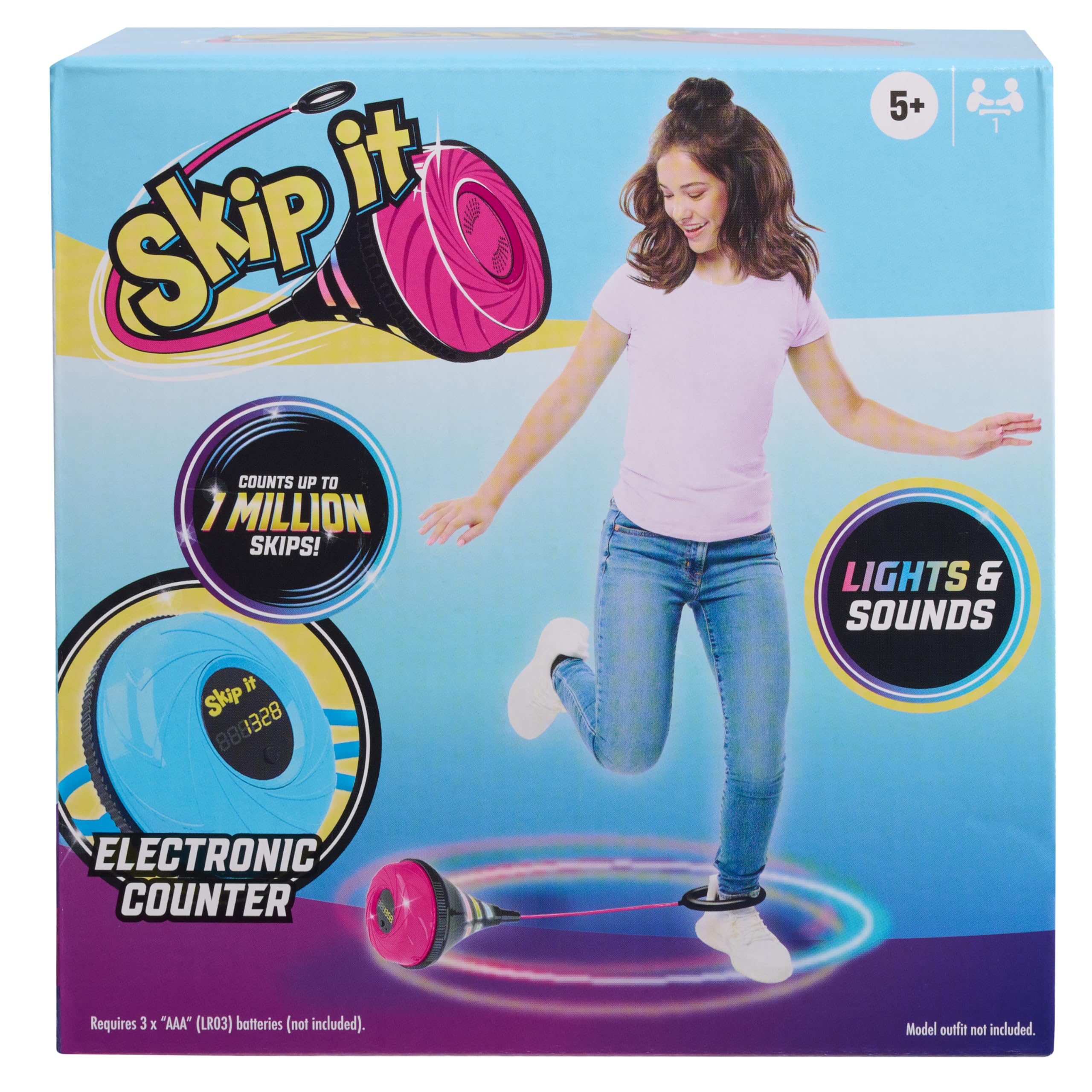 Snapklik.com : Skip It Retro Outdoor Toy, Light Up Ball And Digital ...