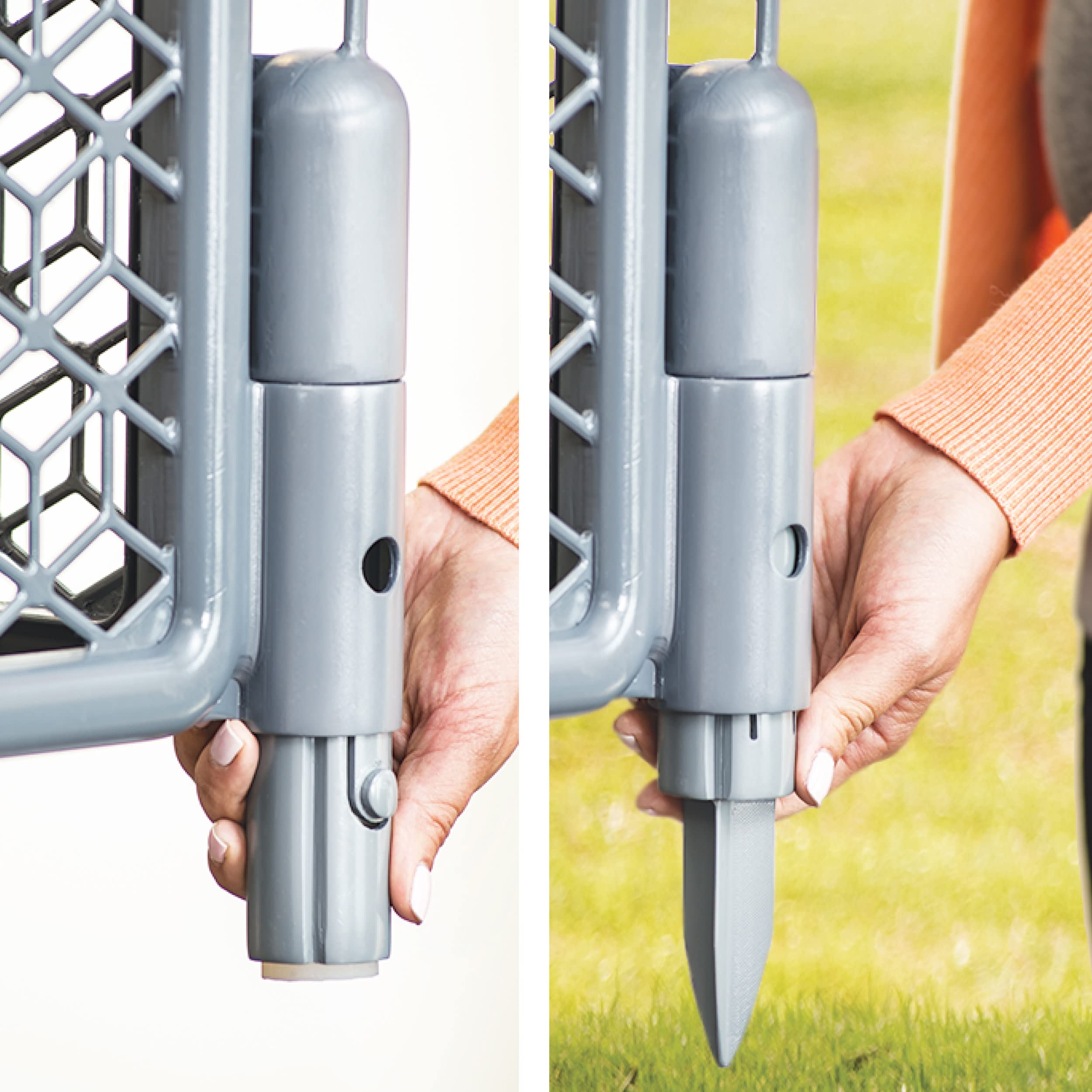 Evenflo Versatile Adjustable and Portable Play Yard with Lawn Stakes ...