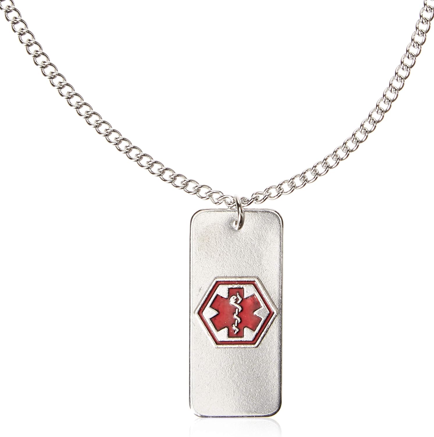Amazon.com: Medical Emergency Necklace -Penicillin Allergy by Apex ...