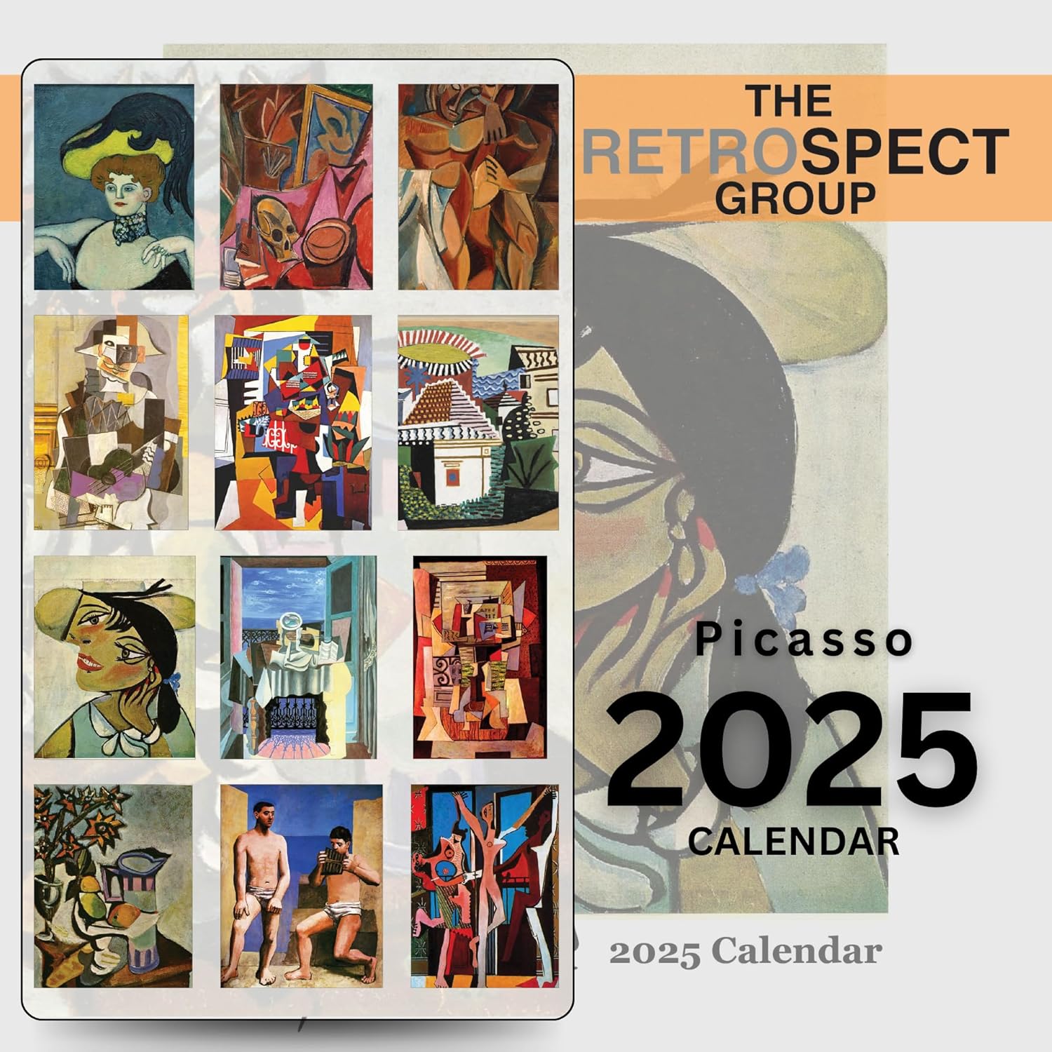 Amazon.com: Picasso-2025 Wall Calendar 12”x12”-Spanish 20th Century ...