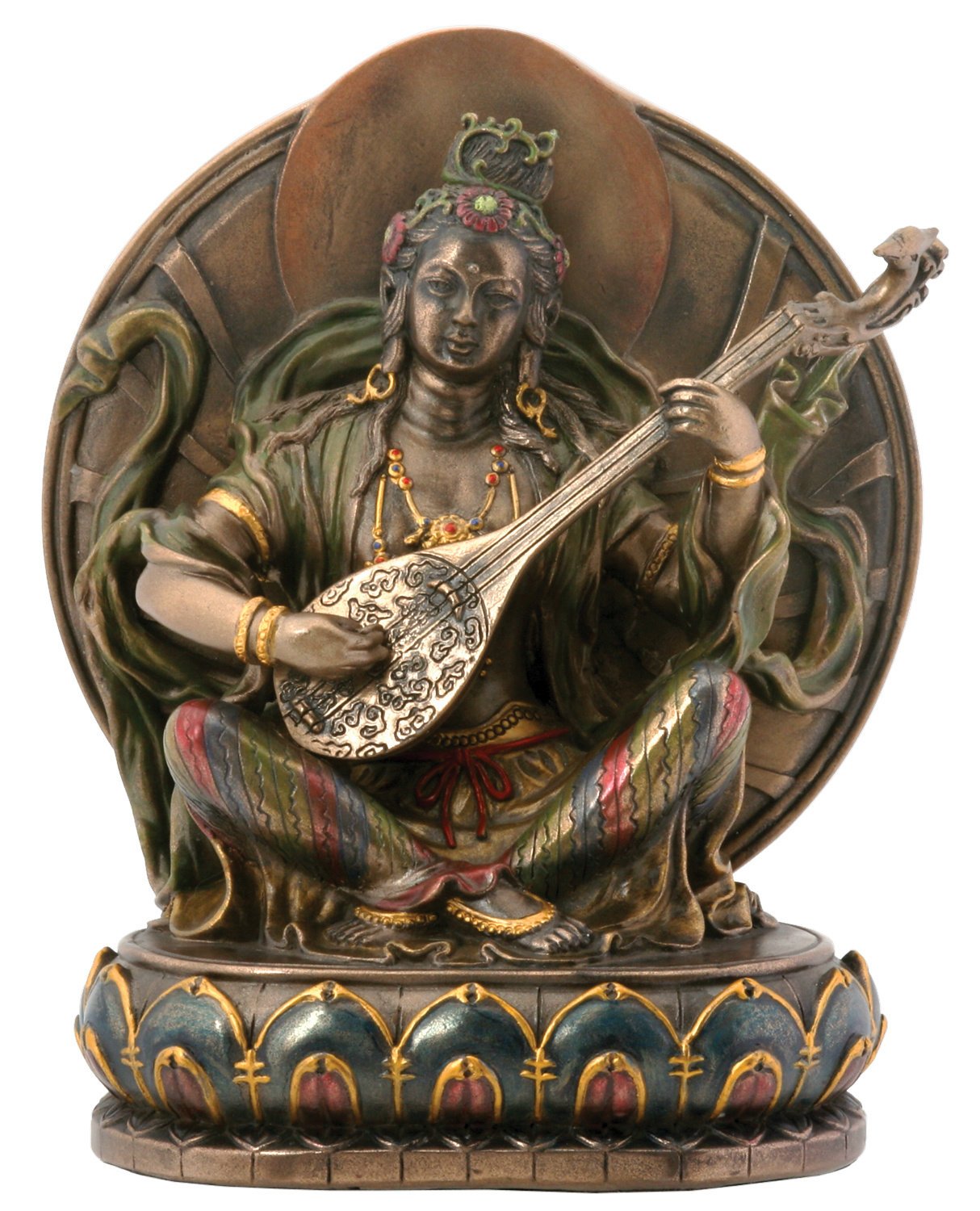 Snapklik.com : YTC Sarasvati Collectible Figurine Statue Sculpture ...