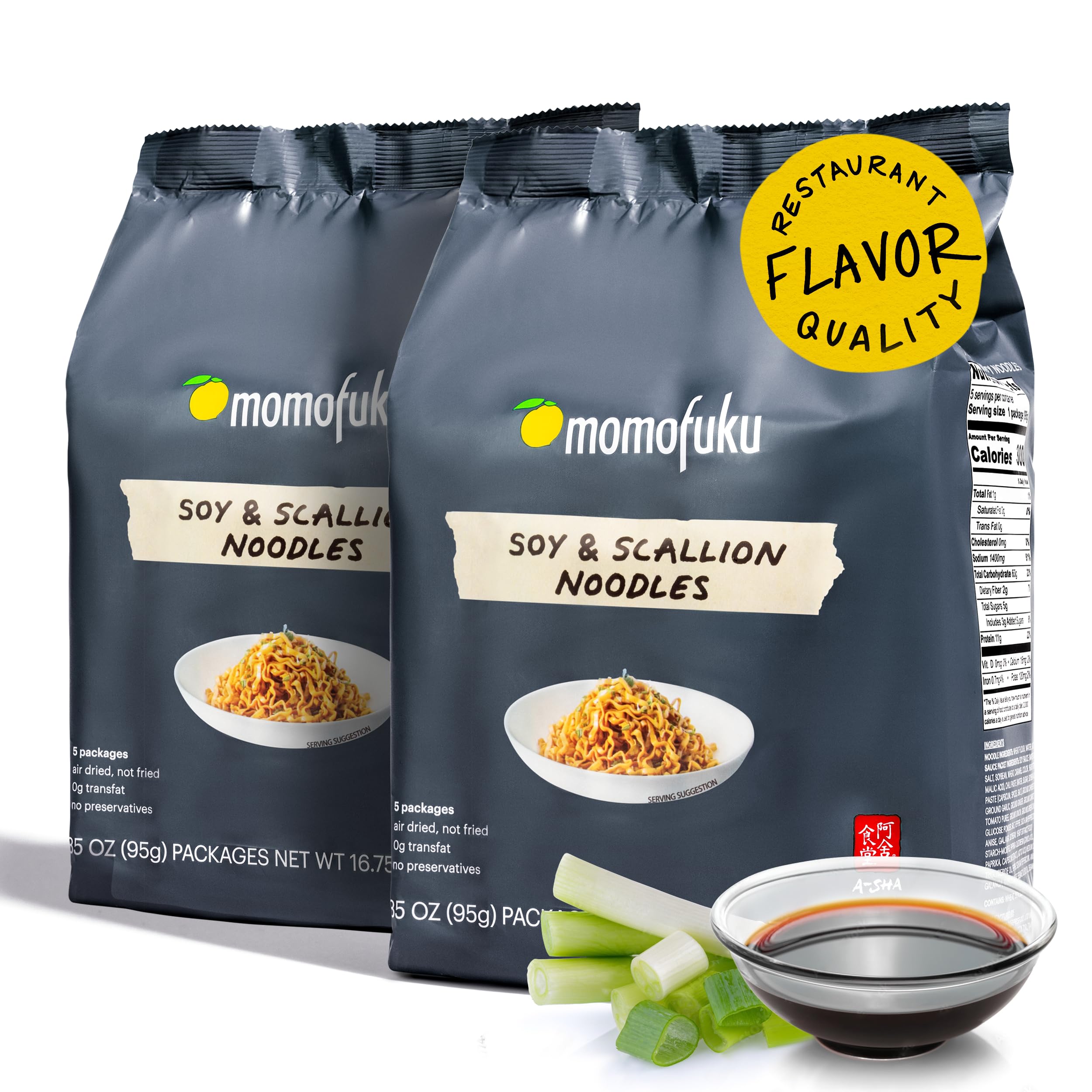 Snapklik.com : Momofuku Soy & Scallion Ramen Noodles By David Chang, 10 ...