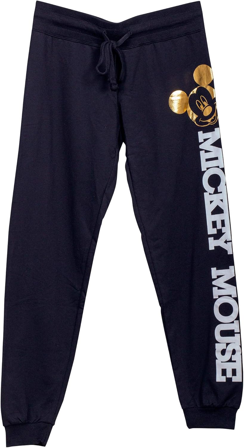Disney Mickey Mouse Women's Lounge Pants (Small) Black at Amazon Women ...