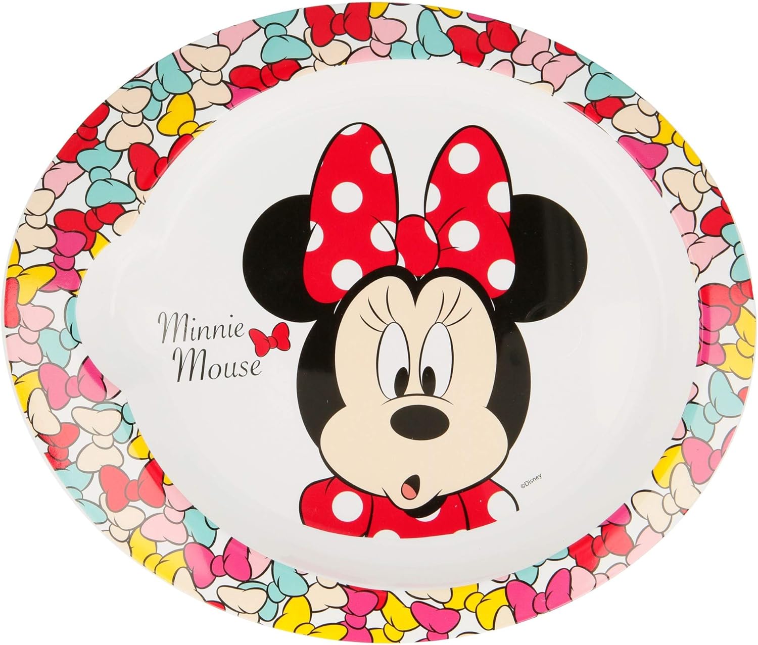 Amazon.com: Disney Fairies Sectioned Plate - Tinker Bell Plate : Baby