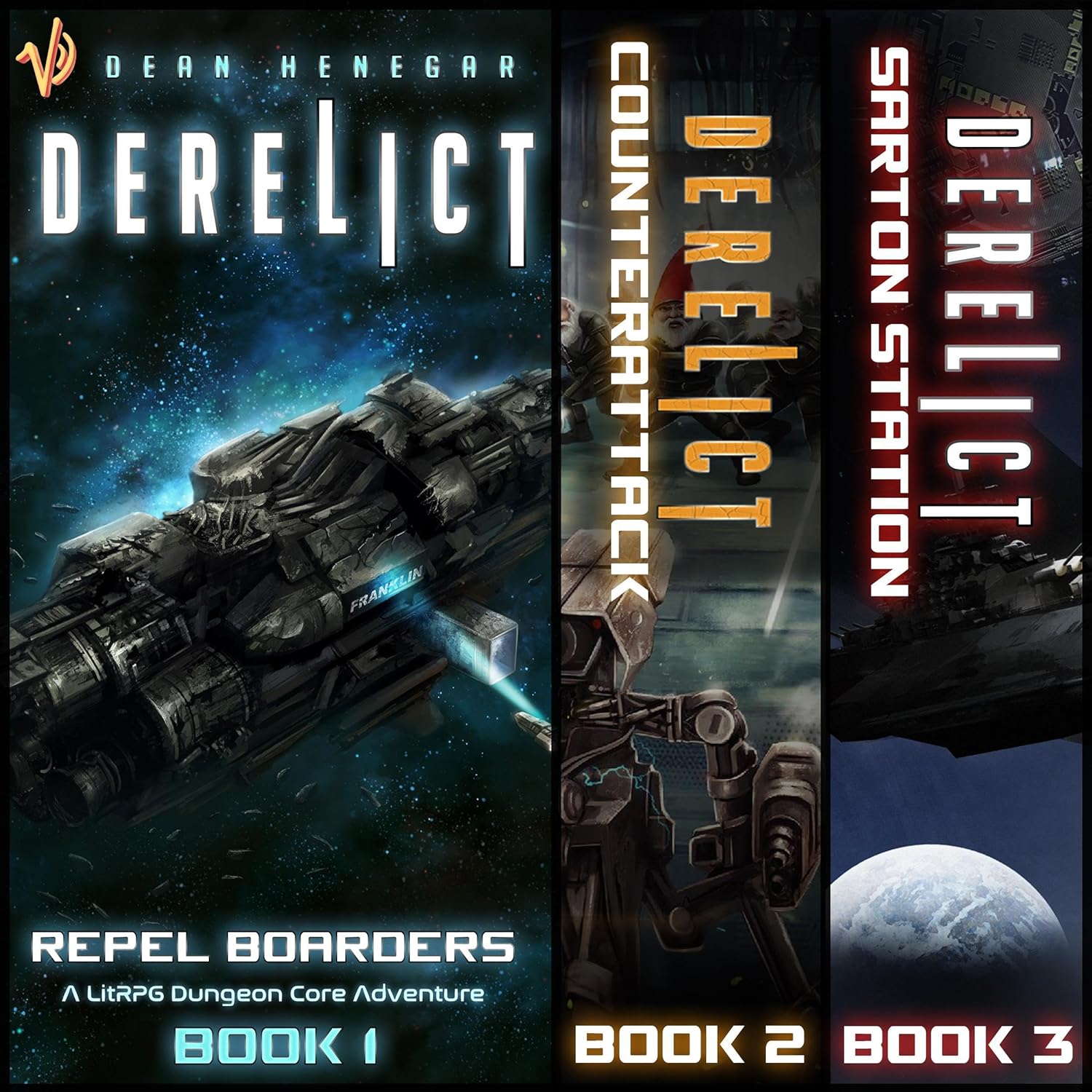 Amazon.com: Derelict: The Complete Series (Books 1-3) (Audible Audio ...