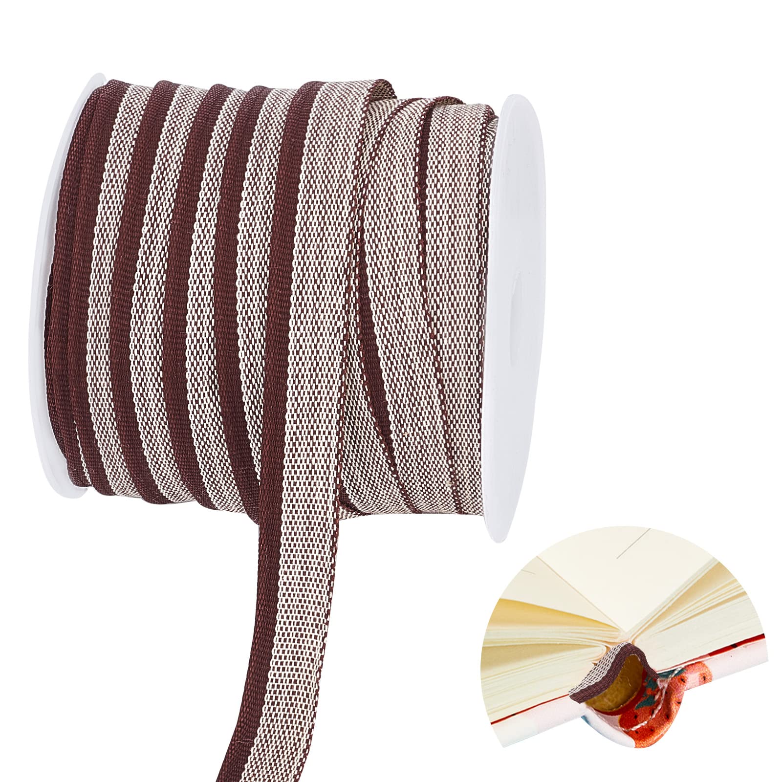 Amazon.com: PH PandaHall 25 Yards Book Binding Headbands 1/2 Inch/14mm ...