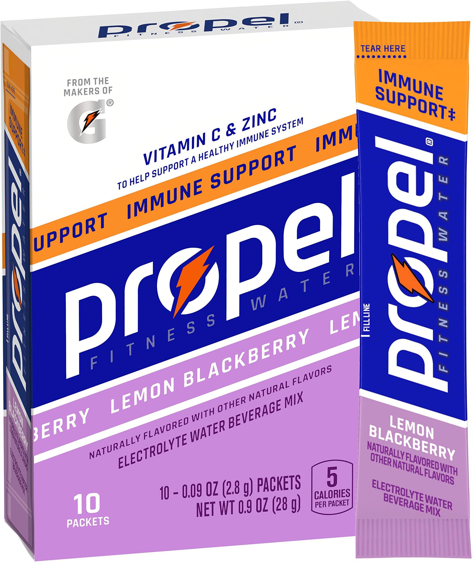 Amazon.com : Propel Powder Packets, Black Cherry With Electrolytes ...