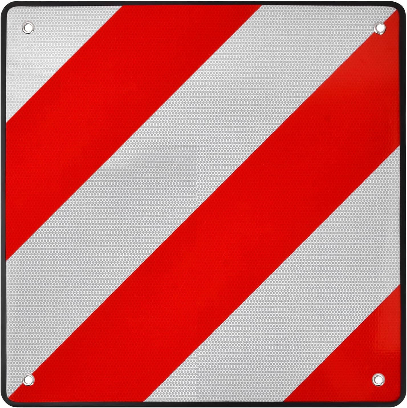 Minjuna Red White Striped Warning sign Italy Spain Portugal, 2 in 1 ...
