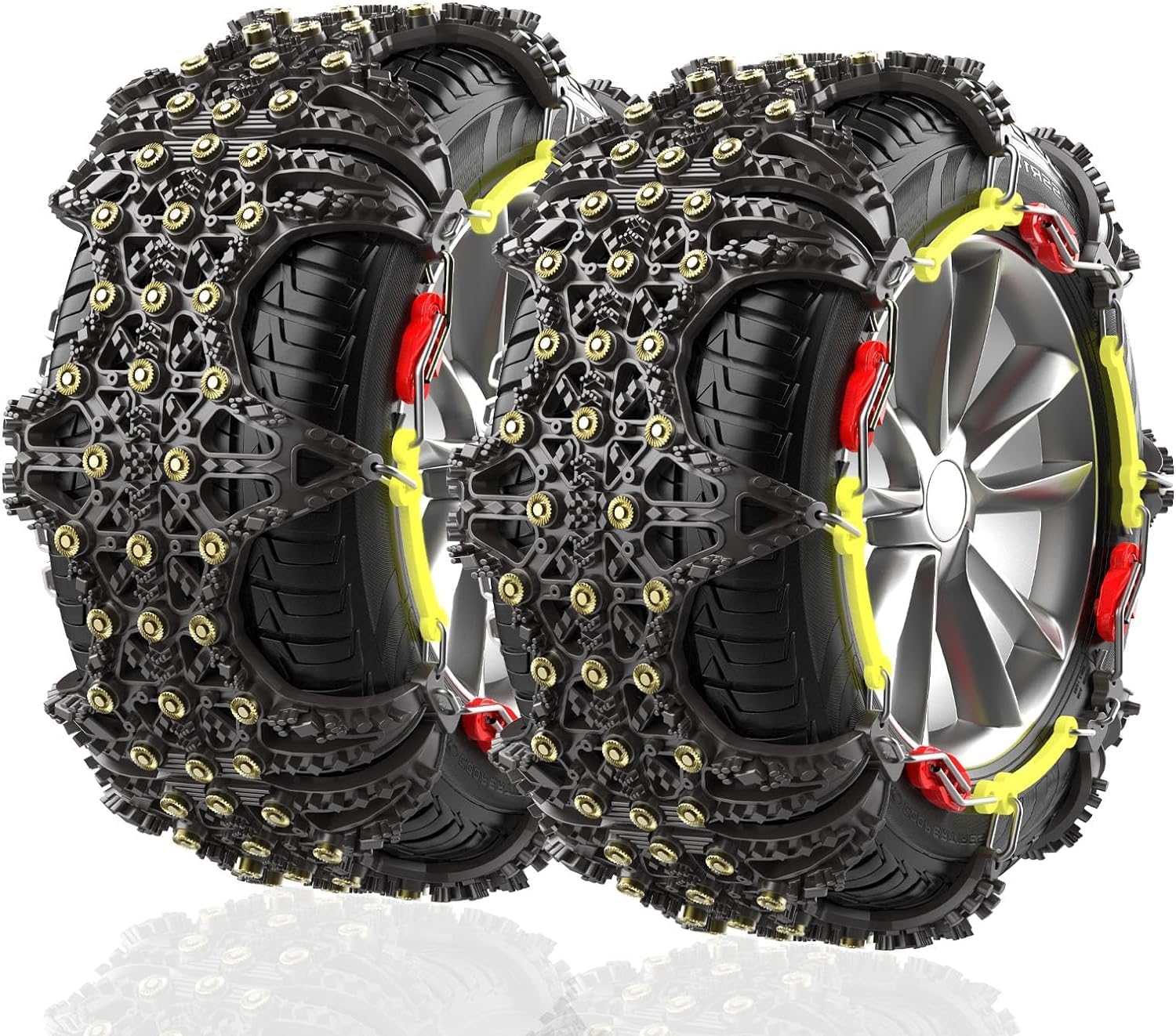 Amazon.co.jp: 非金属 タイヤチェーン 165/75R14 175/55R16 185/60R15 185/65R15 195 ...