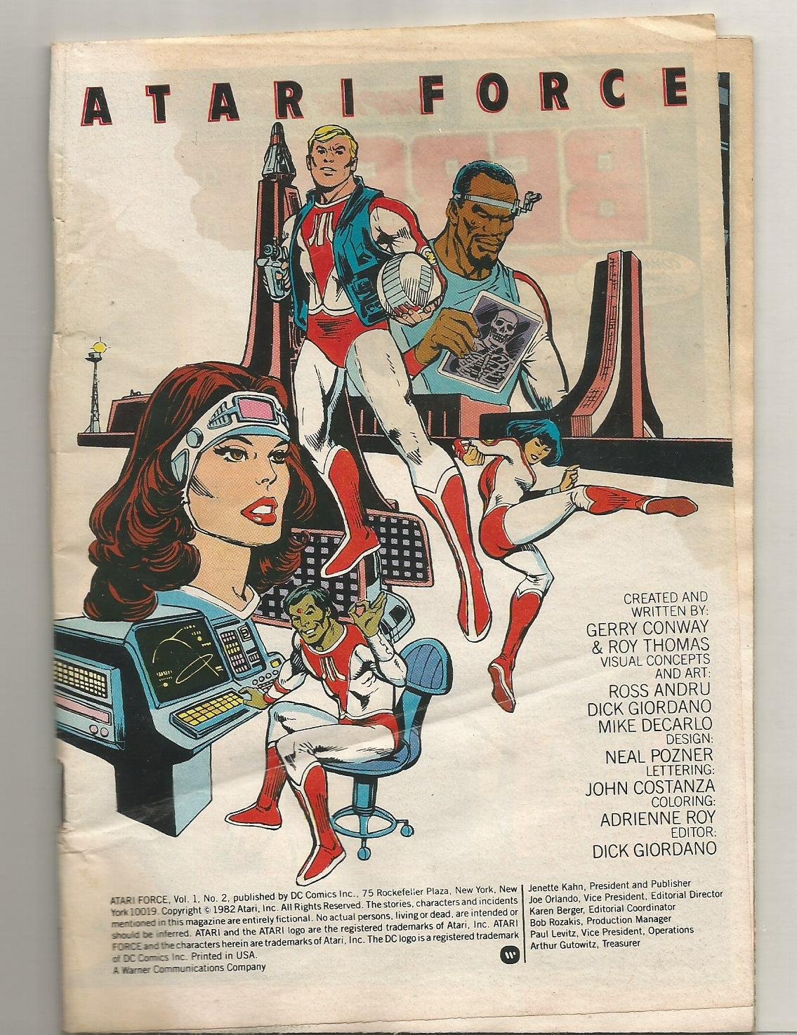 Atari Force, 2nd Issue, 1984: unknown author: Amazon.com: Books