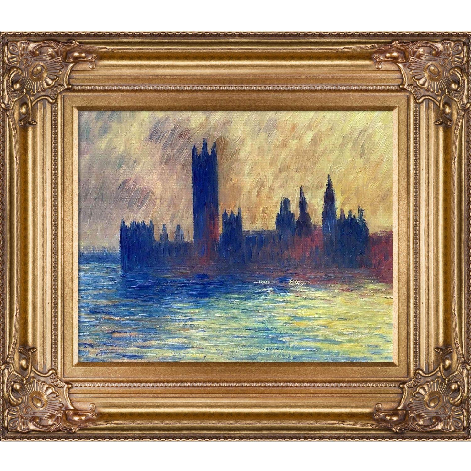 Amazon.com: La Pastiche London. Houses of Parliament (Sun Breaking ...
