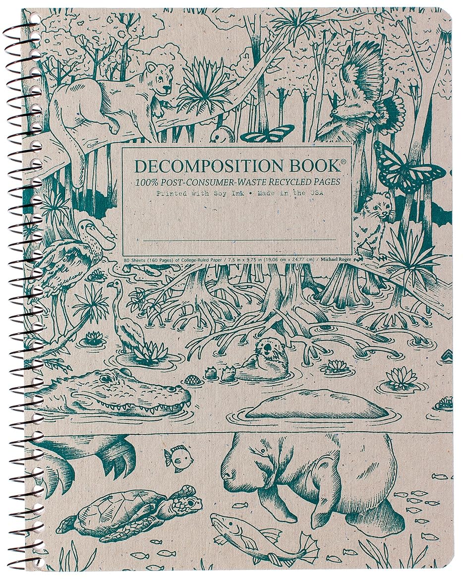 Everglades Coilbound Decomposition Book Ruled : Michael Roger Inc ...