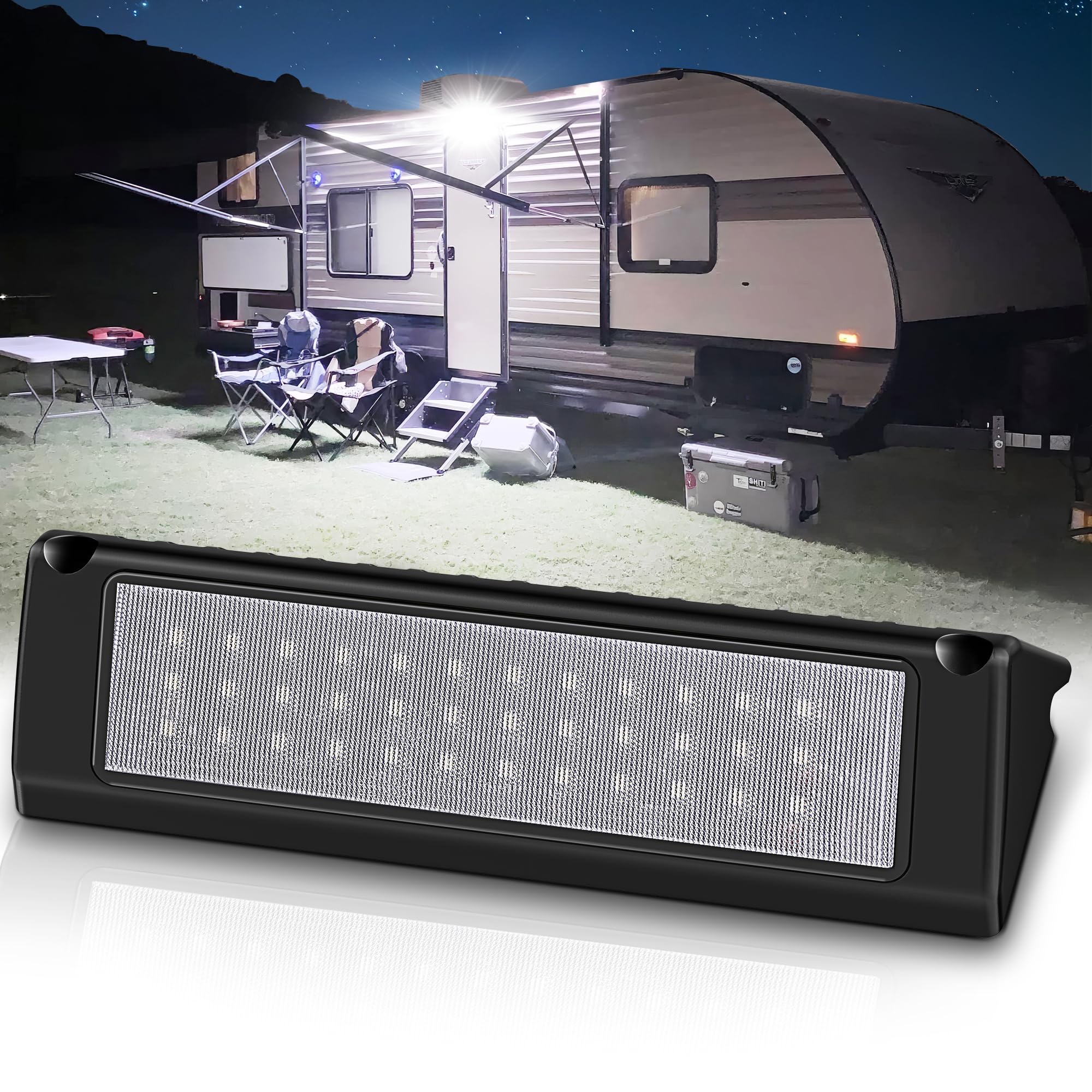 Amazon.com: SS VISION RV Porch Lights, 9 Inch 54W LED Exterior Utility ...