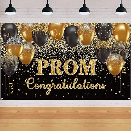 Amazon.com : Prom Night Party 2023 Backdrop Prom Background Banner ...
