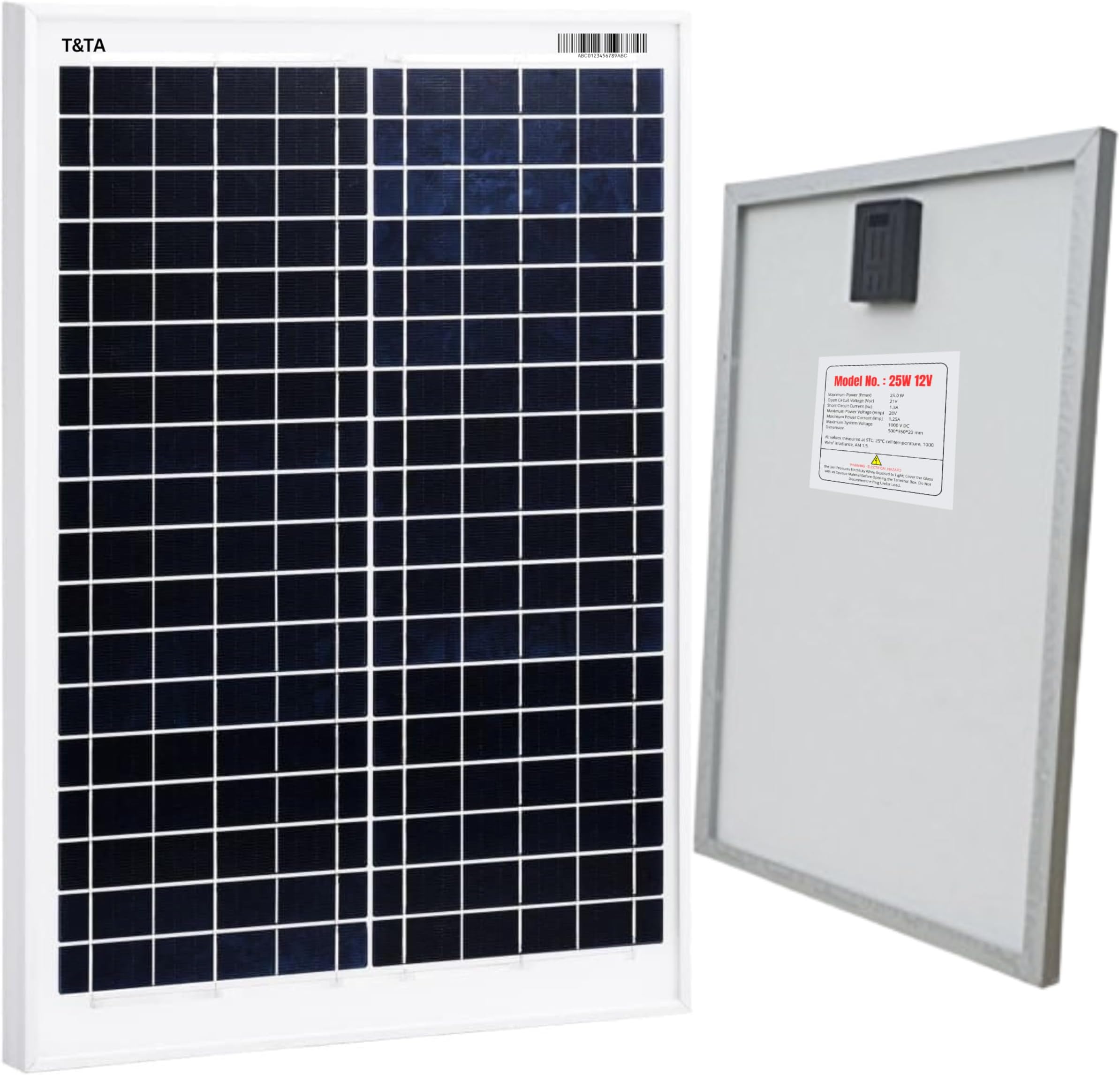 Loom Solar Panel 300W-12V 3 Star Rated Module for Inverter Battery ...
