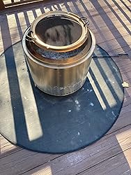 Amazon.com : Solo Stove Bonfire Shield - Durable Stainless Steel Spark ...