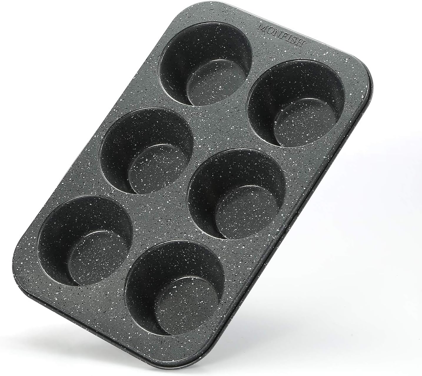 Muffin Backblech Satz, 2er-Pack Muffinform Blech für 6 Muffins, und 12 ...