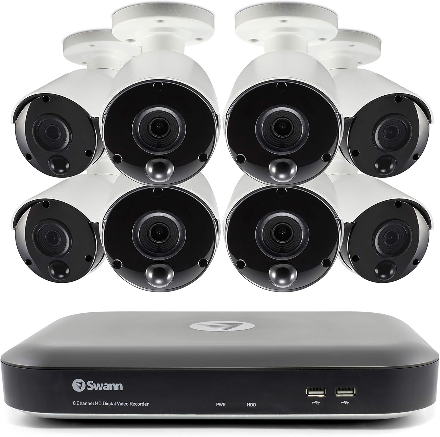 Amazon.com : Swann Home Security Camera System, 4K Ultra HD, 8 Channel ...