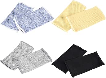 Spacesea 4 Pair Arm Protective Sleeves, Cut-, for Cooking, Crafting ...