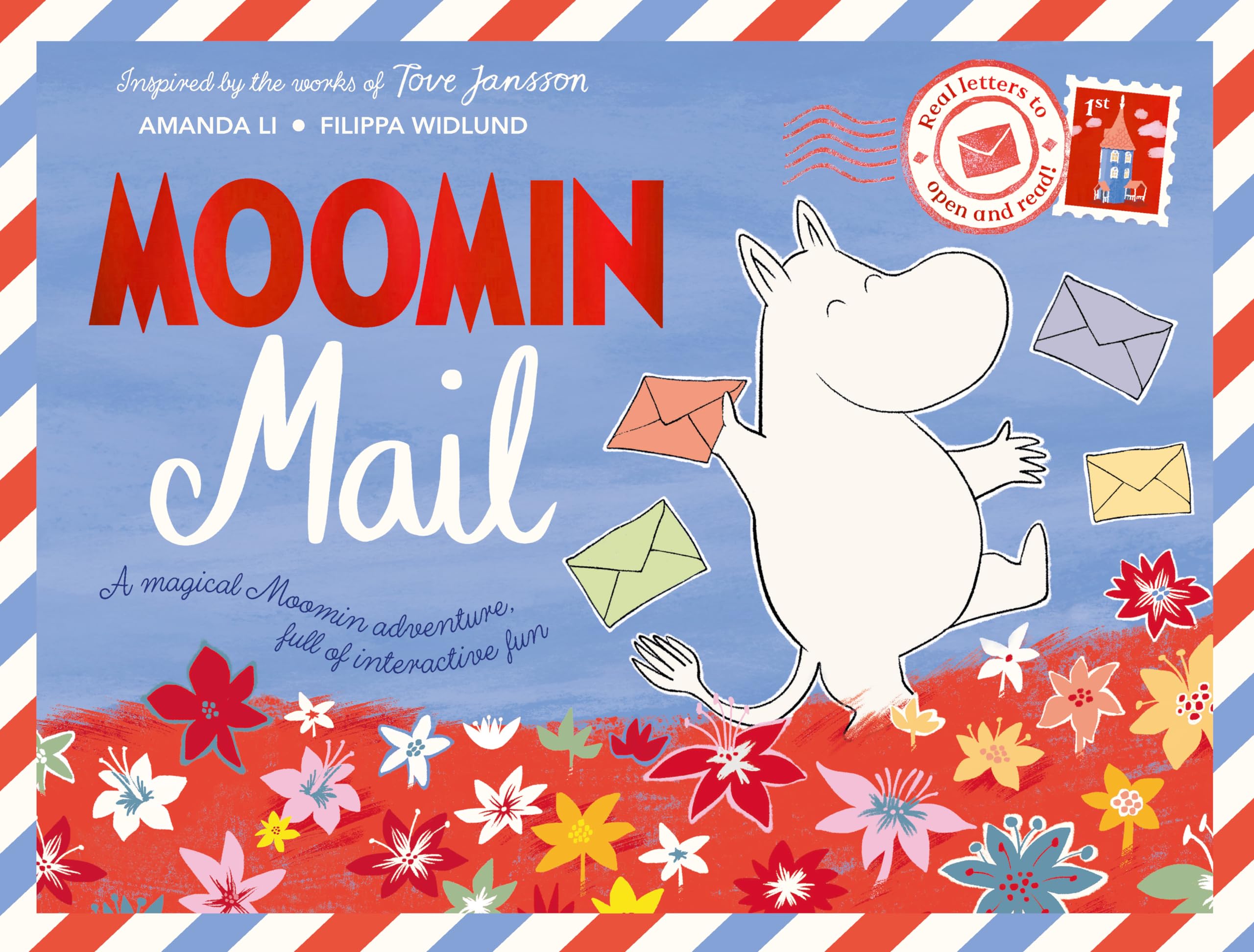 Moomin Mail: A beautiful gift book with real letters to open and read ...