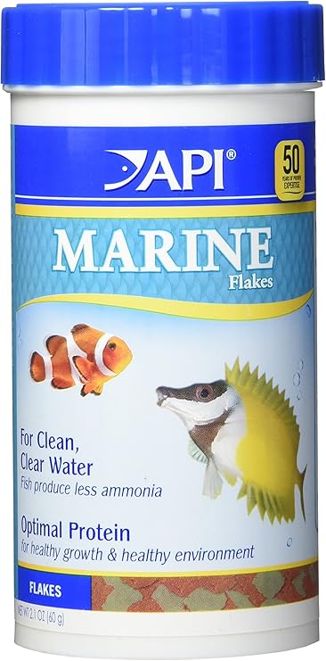 Amazon.com: API MARINE FLAKES Fish Food 2.1-Ounce Container : Pet Supplies