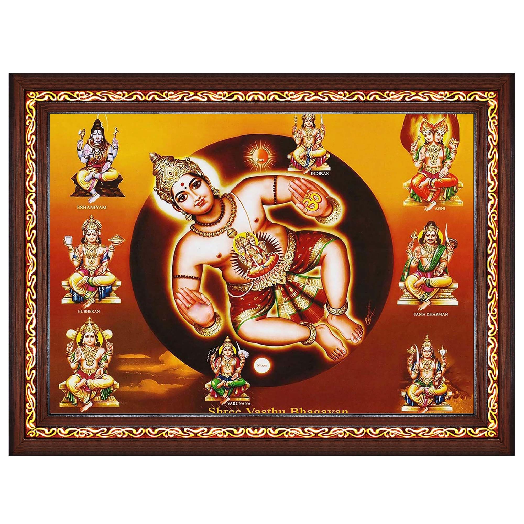 Pavan Photo Laminations Lord Vastu Bhagwan Vasthu Murti Bhagavan ...