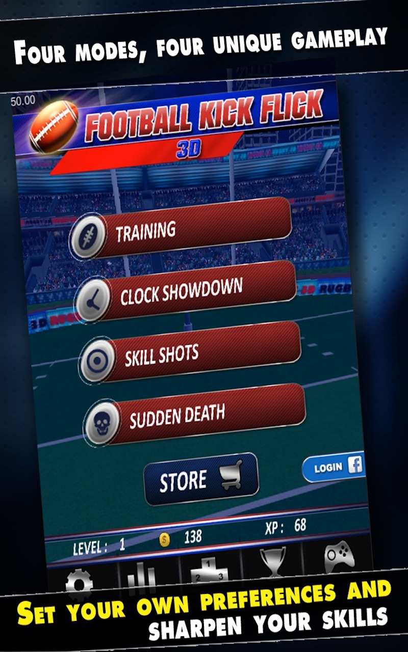 Football Kick Flick: Rugby - App on the Amazon Appstore