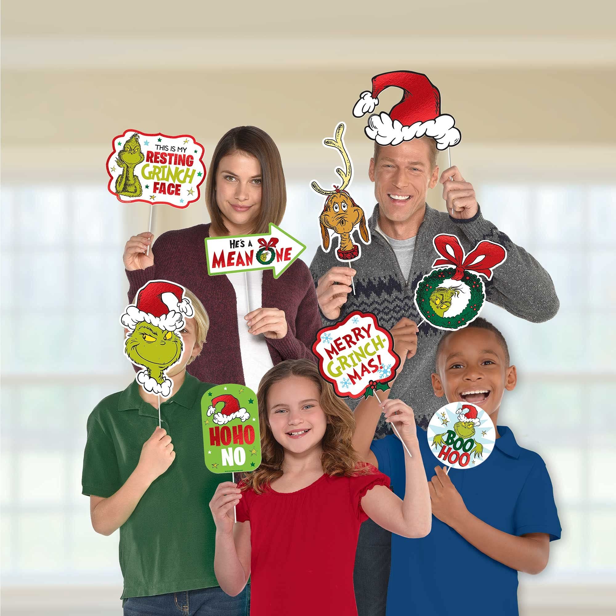Family Christmas Photography Props