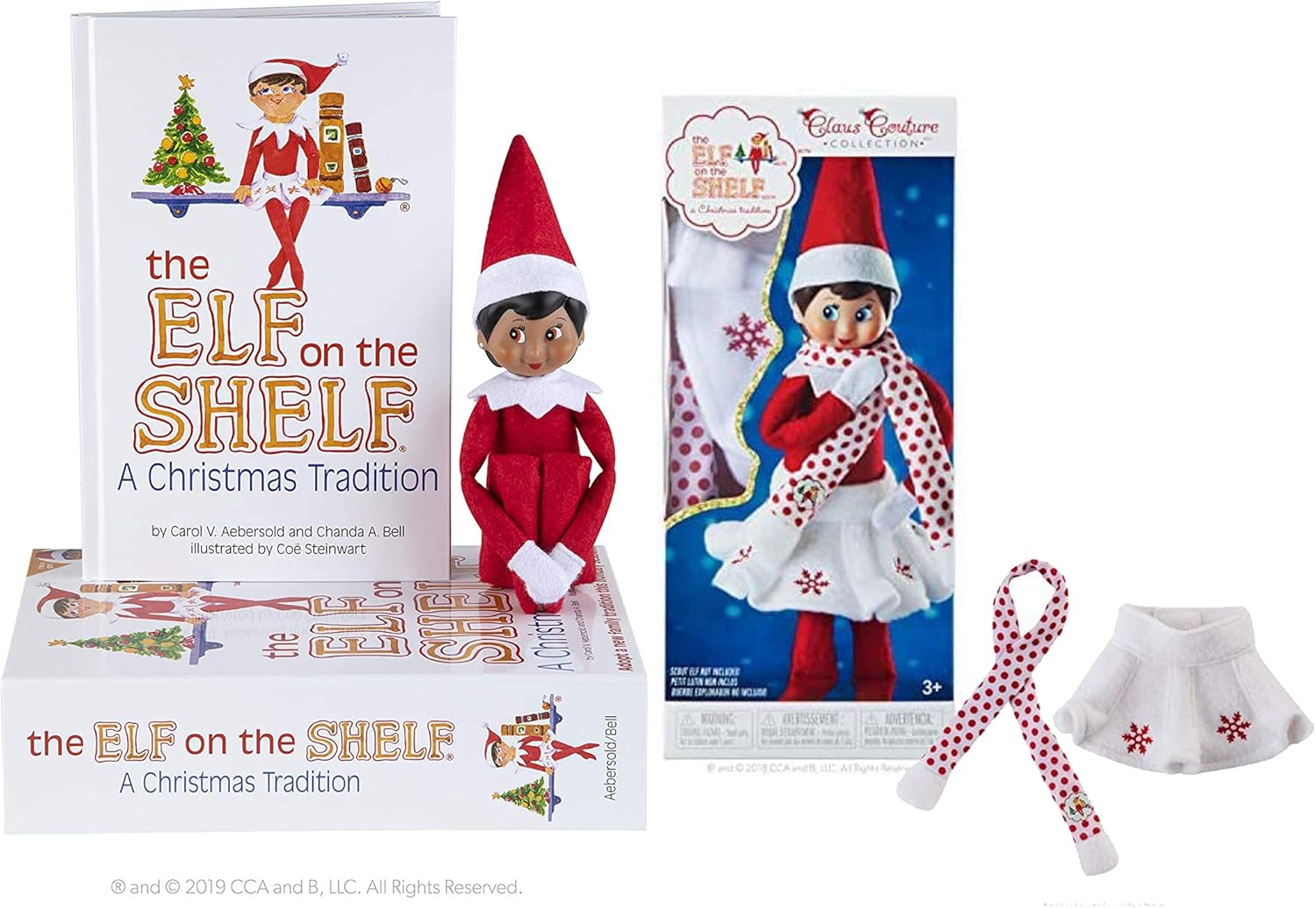 Amazon.com: The Elf on the Shelf: A Christmas Tradition Girl Scout Elf ...