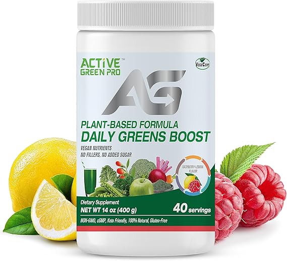 Amazon.com: Active Green Pro - Daily Green Boost - Greens Powder – 14 ...
