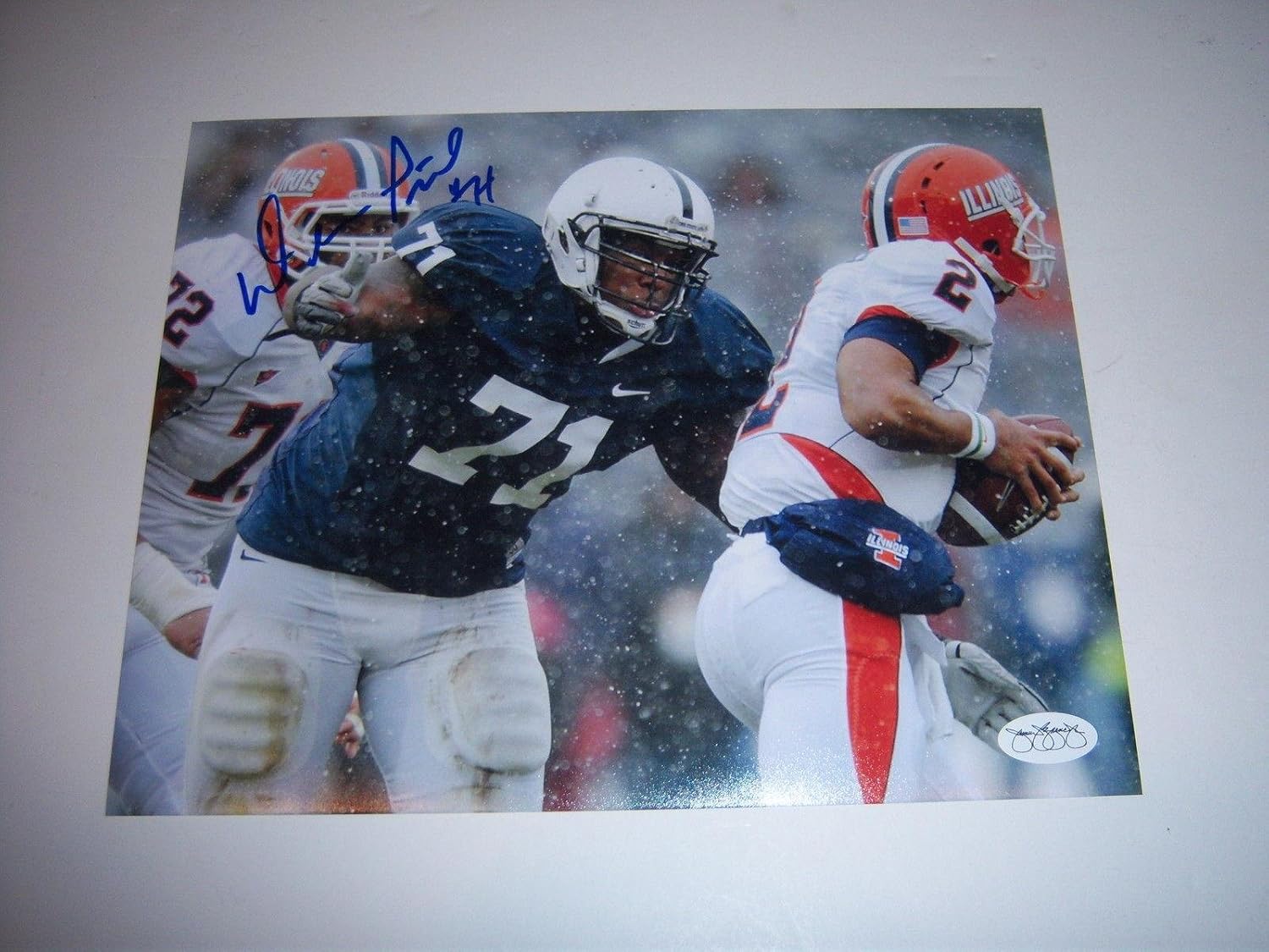 Devon Still Penn State Nittany Lions,bengals Jsa/holo Signed 8x10 Photo ...