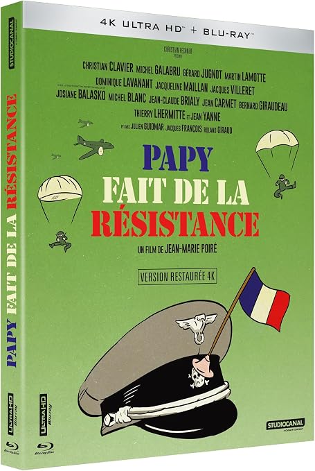 Papy Fait de la résistance [4K Ultra HD + Blu-Ray] : Christian Clavier ...