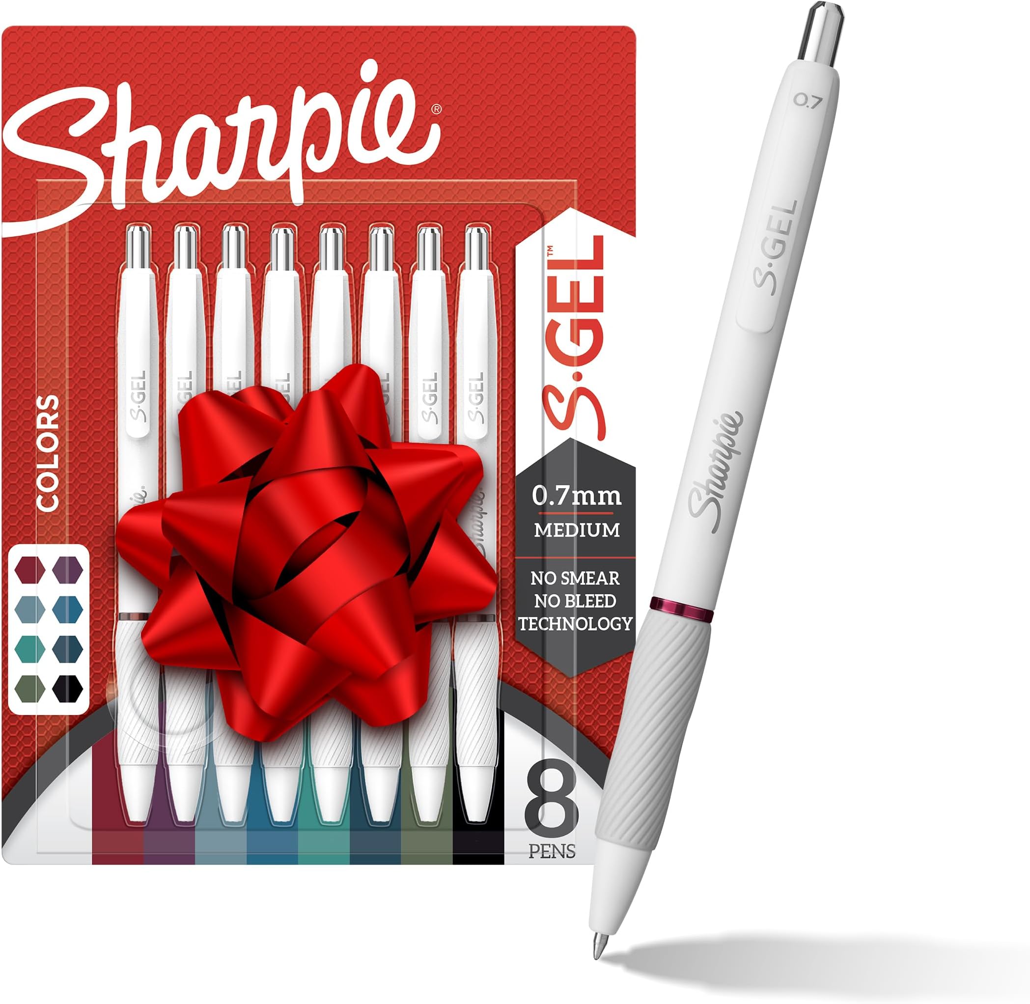 Amazon.com: Sharpie S-Gel, Gel Pen, Copper Metal Body, Medium Point (0 ...