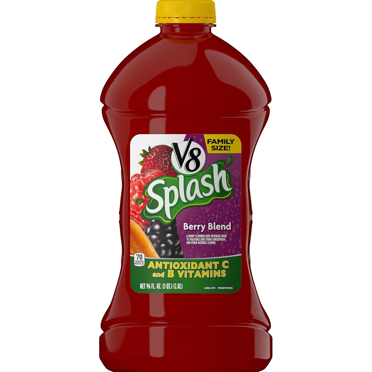 Amazon.com : V8 Splash Berry Blend, 96 oz. : Grocery & Gourmet Food