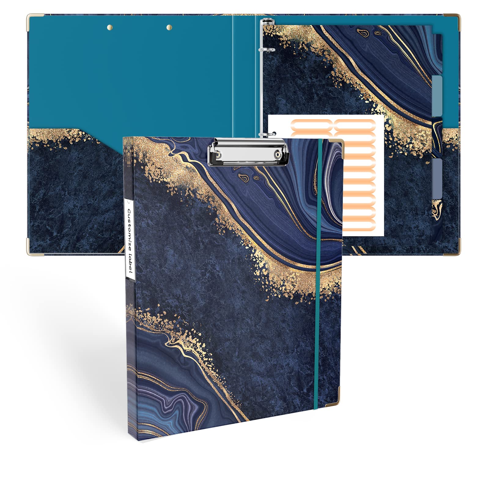 Snapklik.com : Ospelelf 3 Ring Binder 1/2 Inch, Cute Binder For Letter Size (11 X 8.5)
