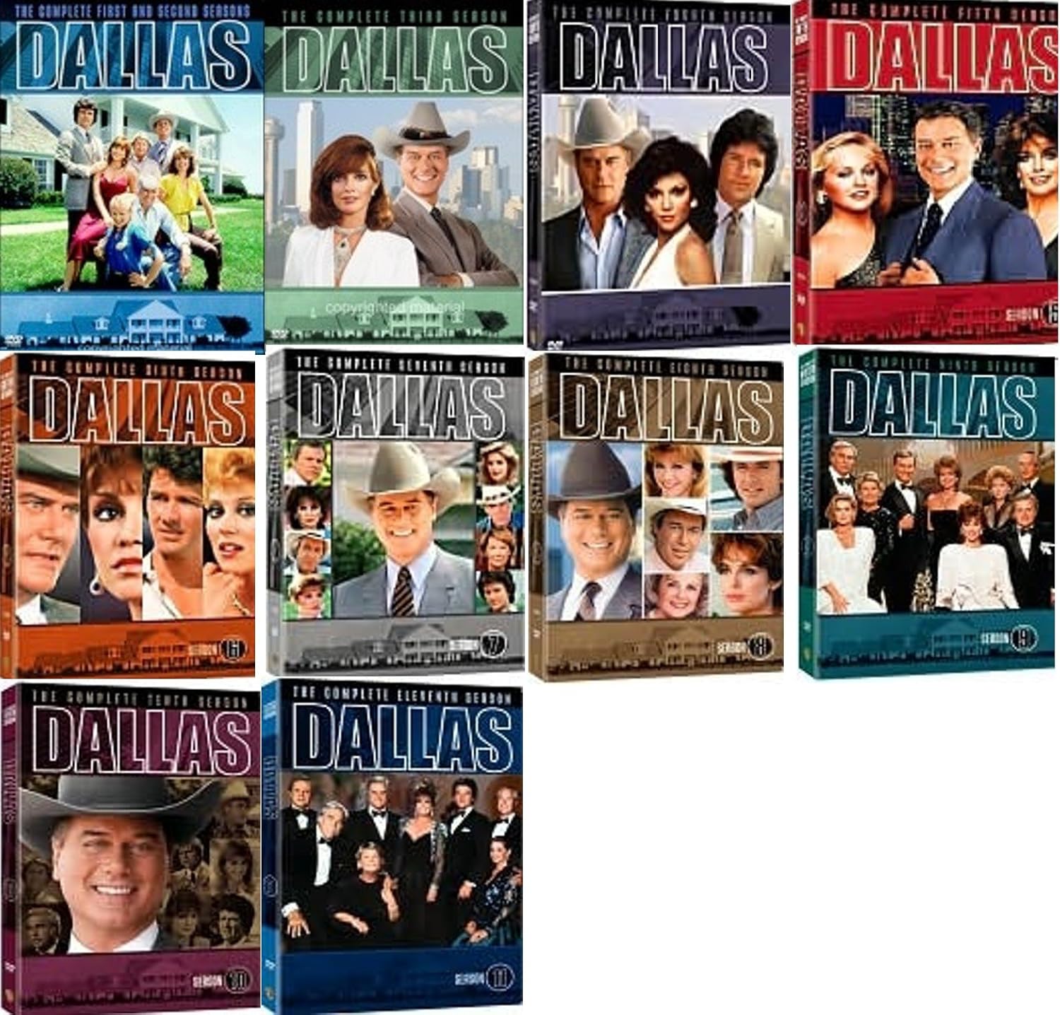 Dallas: Complete Seasons 1-11 [DVD] [Region 1] [US Import] [NTSC ...