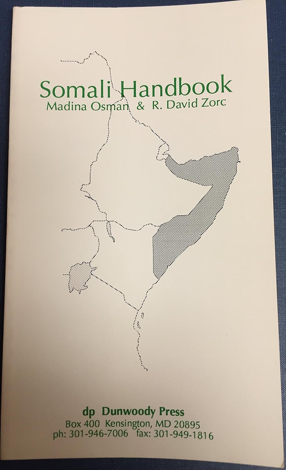 Somali Handbook/Phrasebook With Indexes: Osman, Madina: 9780931745966 ...