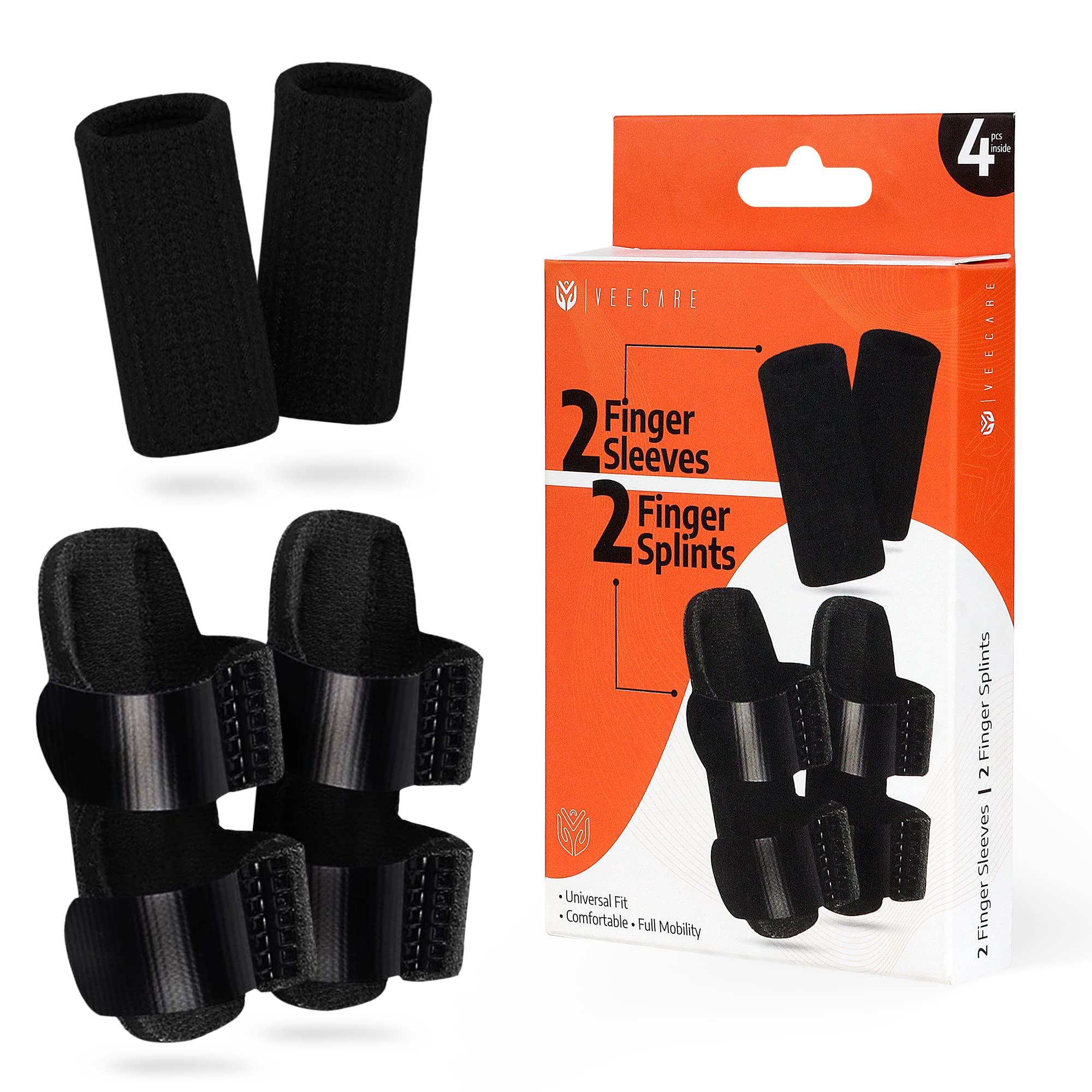 Buy Veecare Finger Splints For Trigger Finger Set Of 2 With 2 Nylon buy-veecare-finger-splints-for-trigger-finger-set-of-2-with-2-nylon