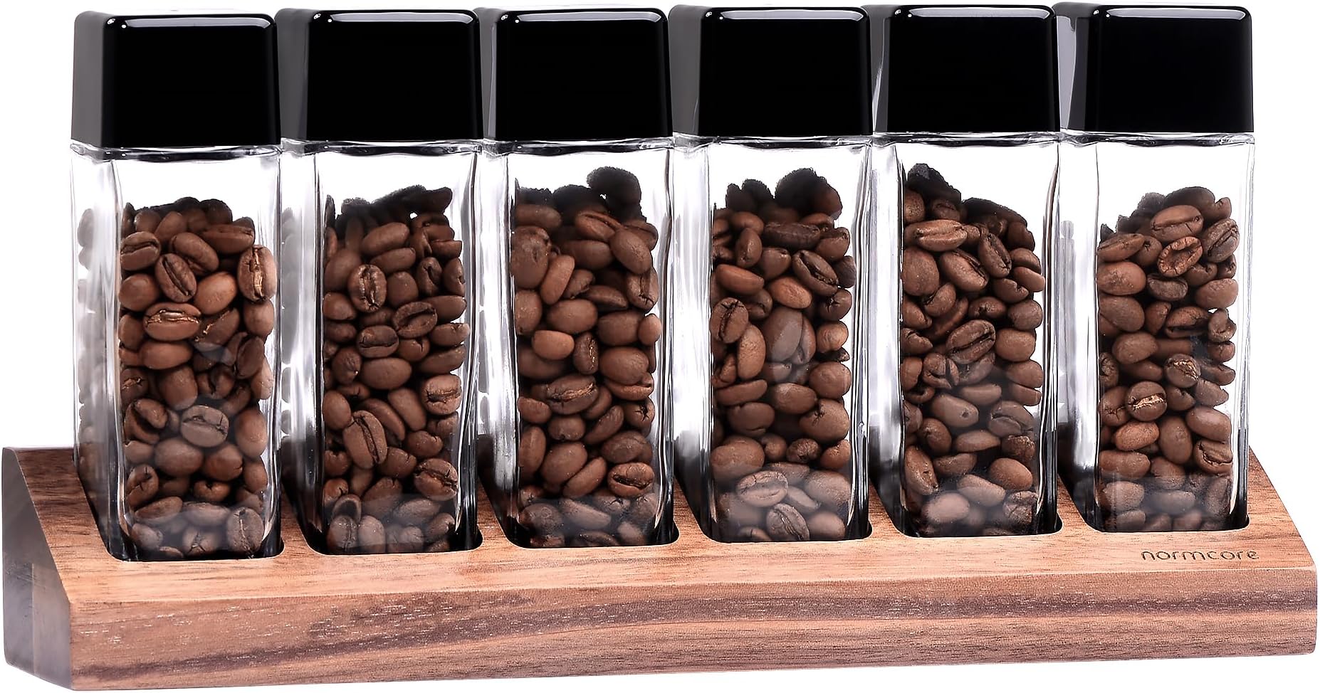 Amazon.com: Normcore 6 Tubes Single Dose Espresso Bean Cellars, Coffee Beans Storage Tube Vial ...