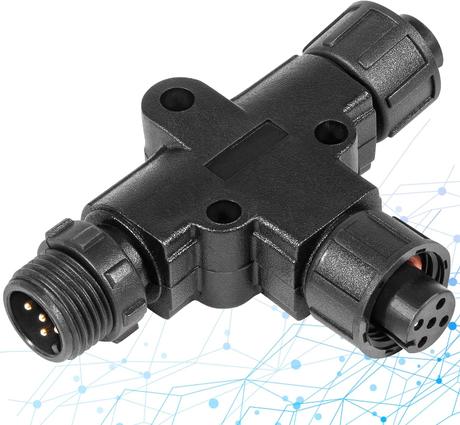 Amazon.com: NMEA 2000 (N2k) (Tee) T-Connector for Garmin Lowrance ...