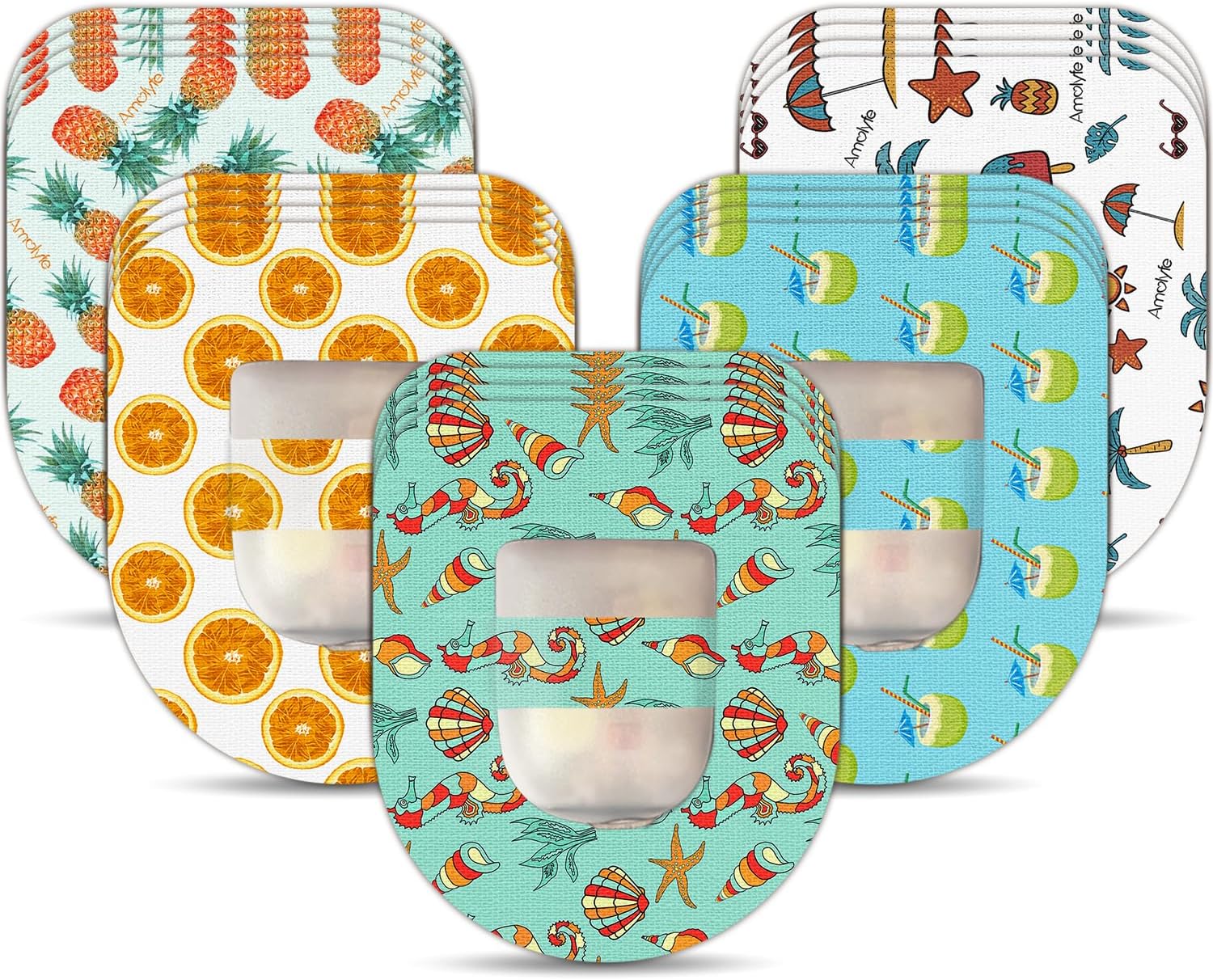 Amazon.com: Omnipod 5 Adhesive Patches Waterproof, 20 Pack Amolyfe Omnipod Overpatches with ...