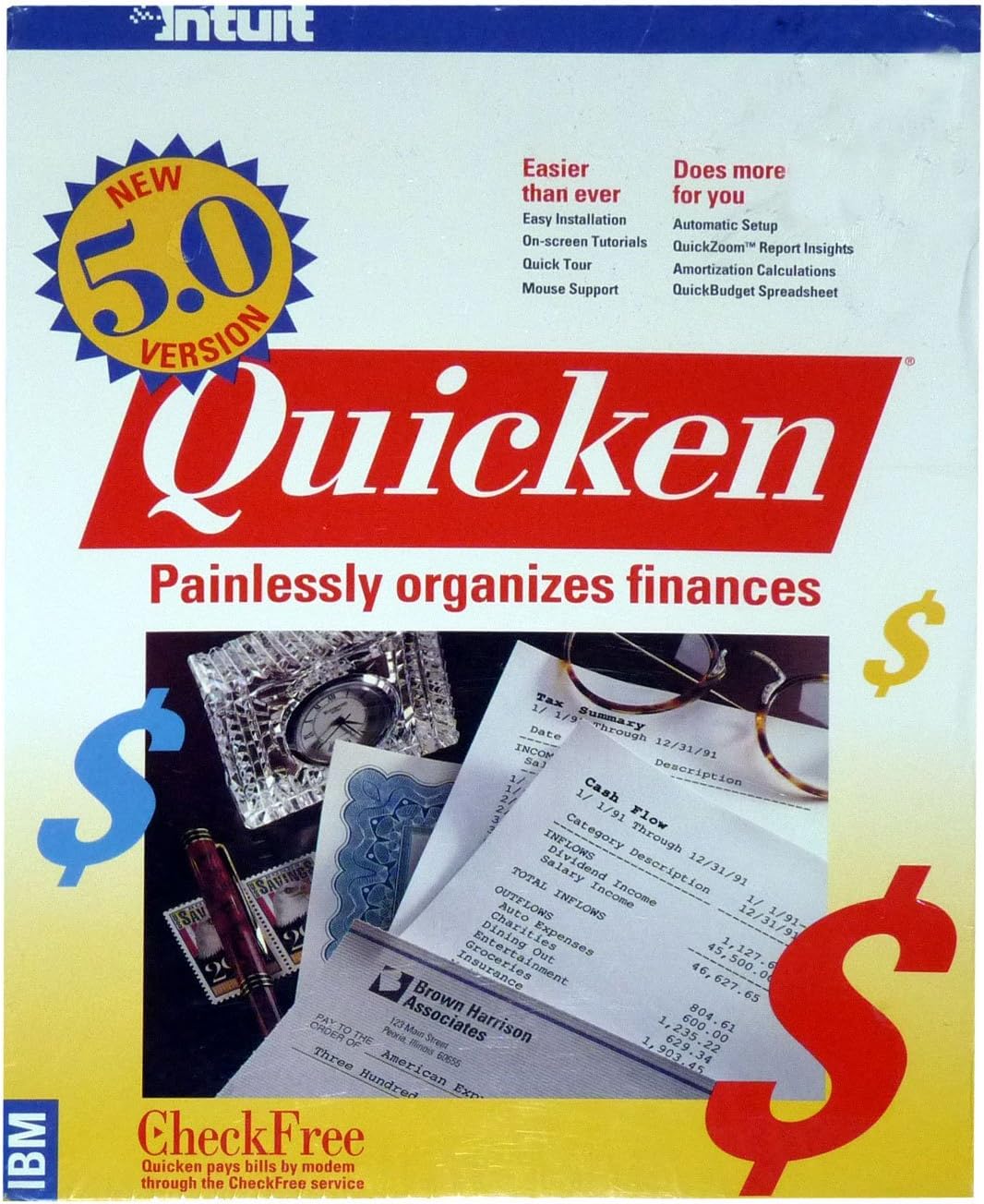 Amazon.com: Quicken 5.0 Software. Painlessly Organizes Finances By Intuit