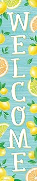 Amazon.com: Teacher Created Resources Lemon Zest Welcome Banner, 8" x ...
