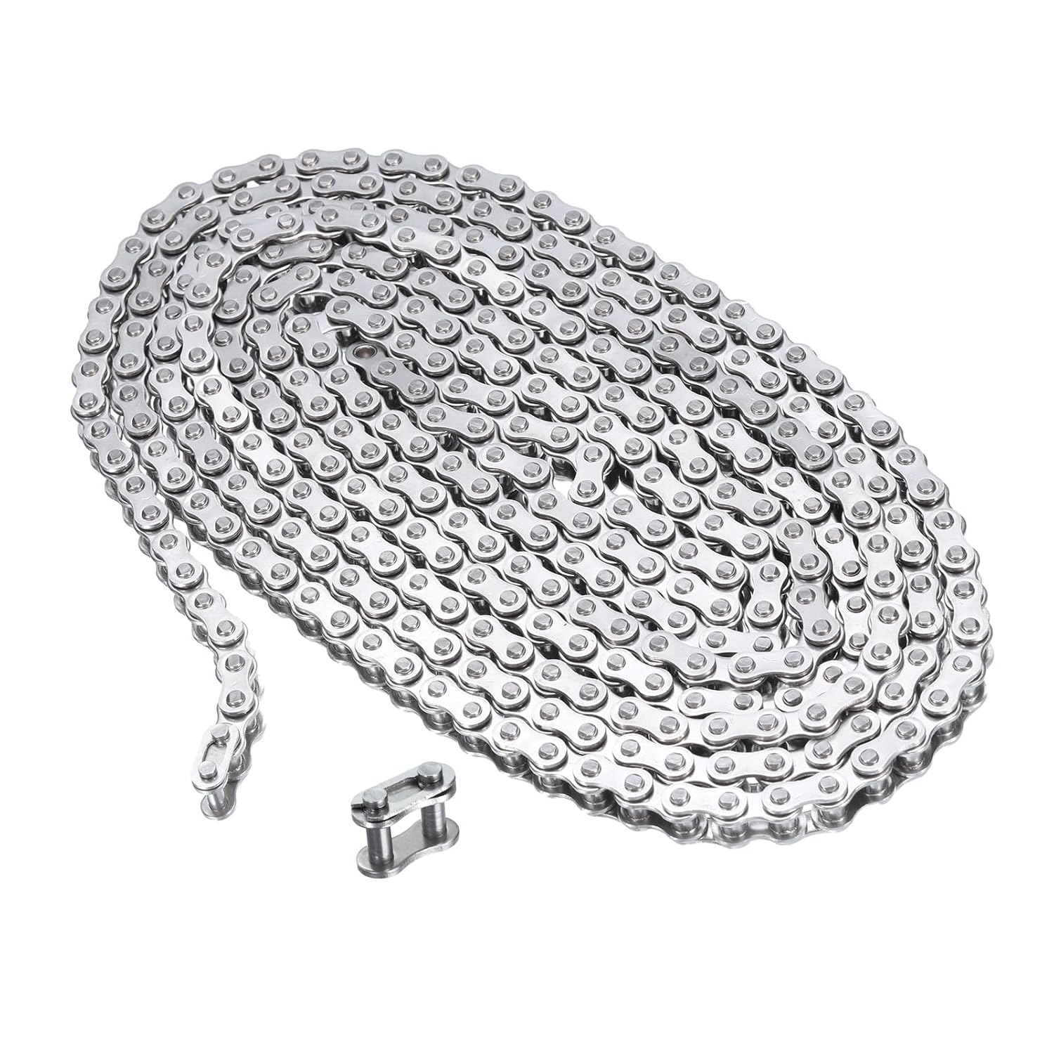 Amazon.com: uxcell #35/ DIN/ISO 06C Roller Chain 10 Feet 3/8" Pitch ...