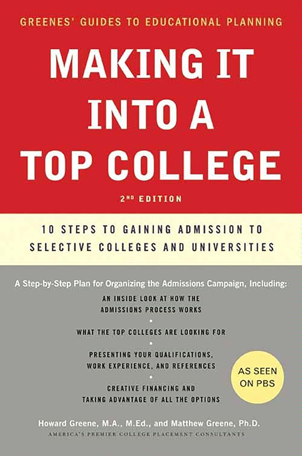 Amazon.com: Making It into a Top College: 10 Steps to Gaining Admission ...