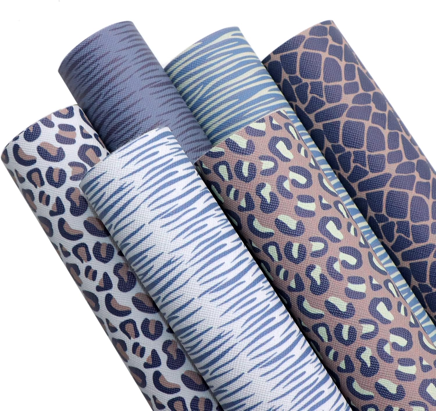 Amazon.com: David accessories Leopard Zebra Stripe Pattern Printed Faux ...