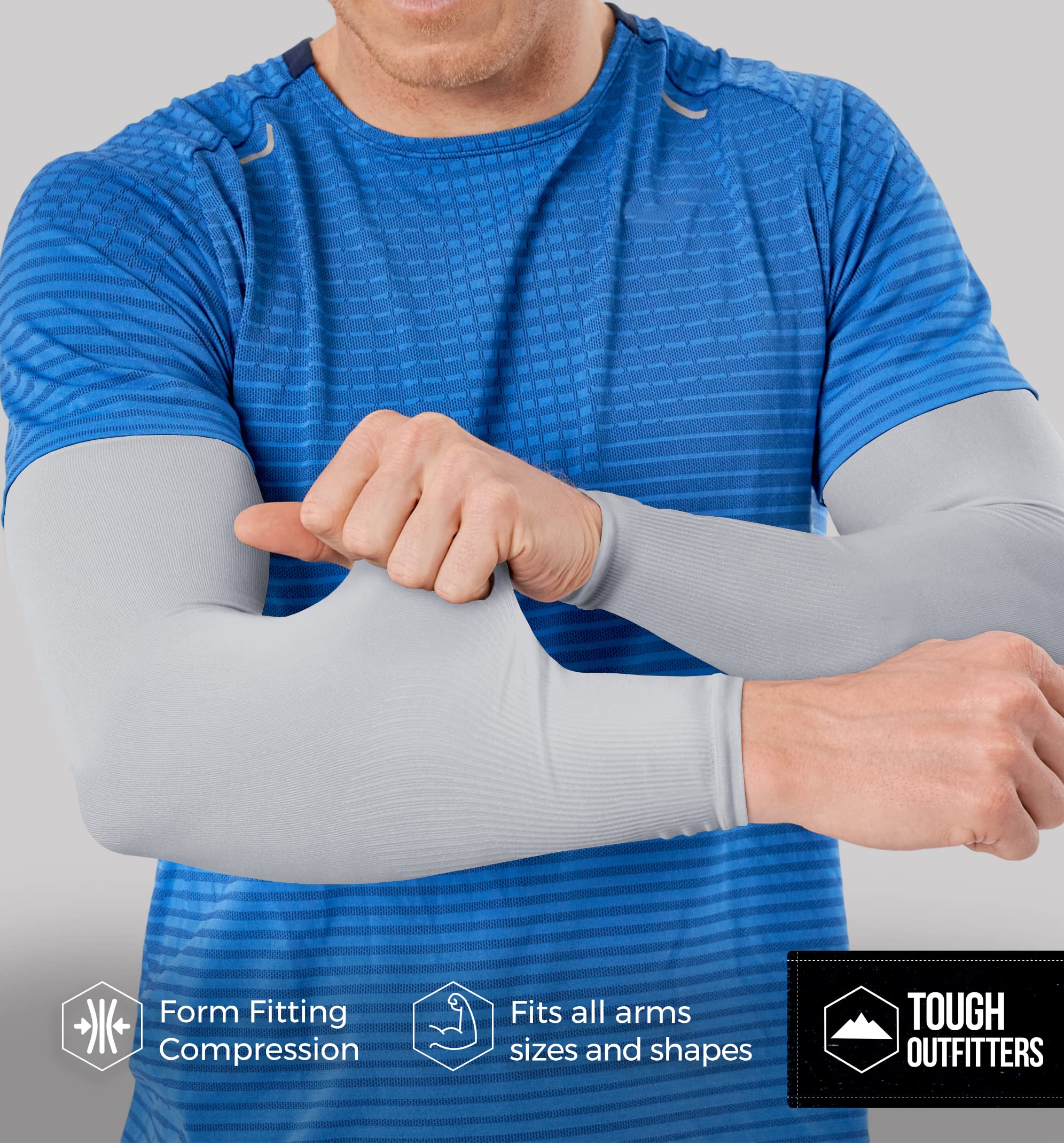 Snapklik.com : Sun Protection Sleeves - UV Arm Sleeves For Men And ...