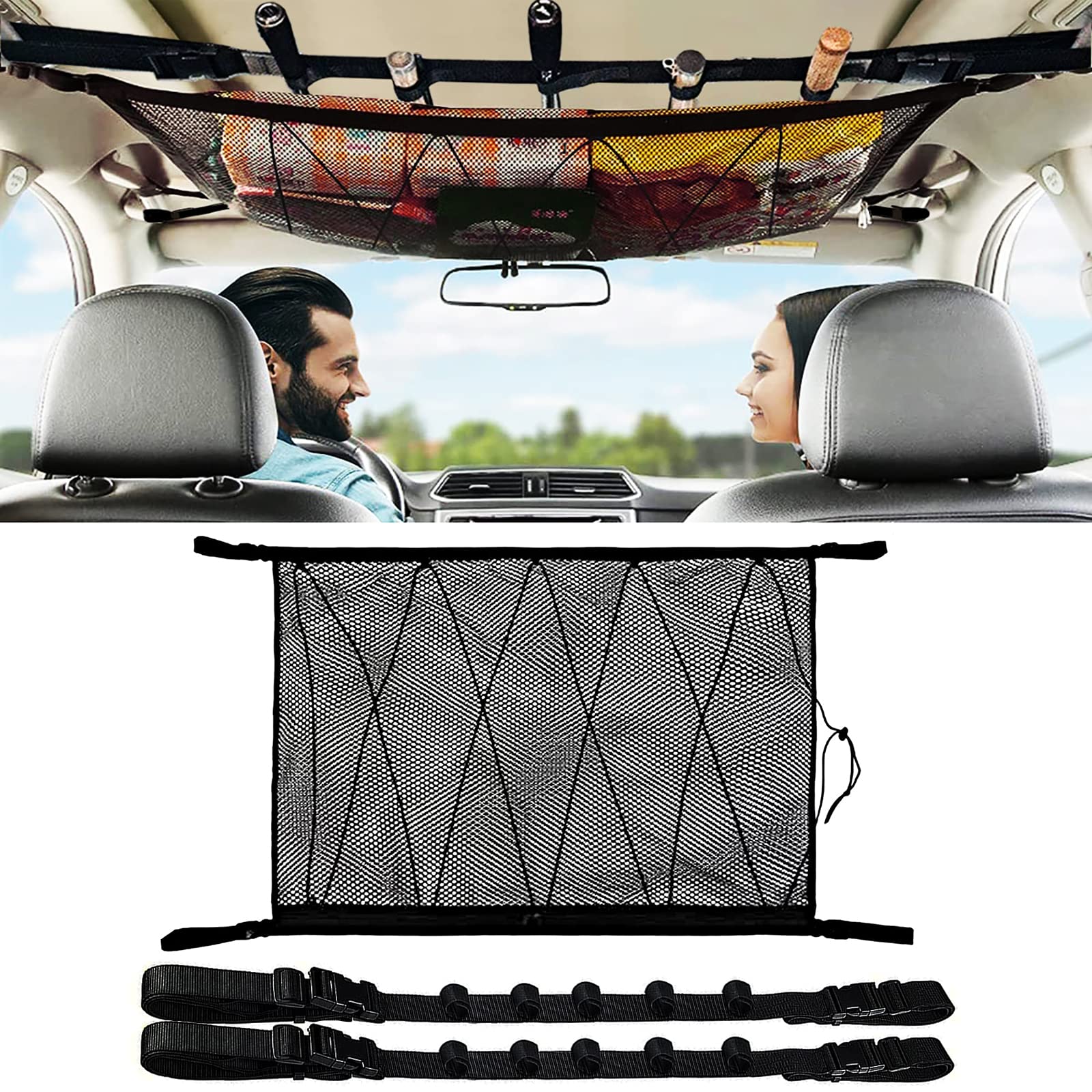 2 Pack Vehicle Fishing Rod Rack Holder Adjustable Hold Up | Desertcart ...