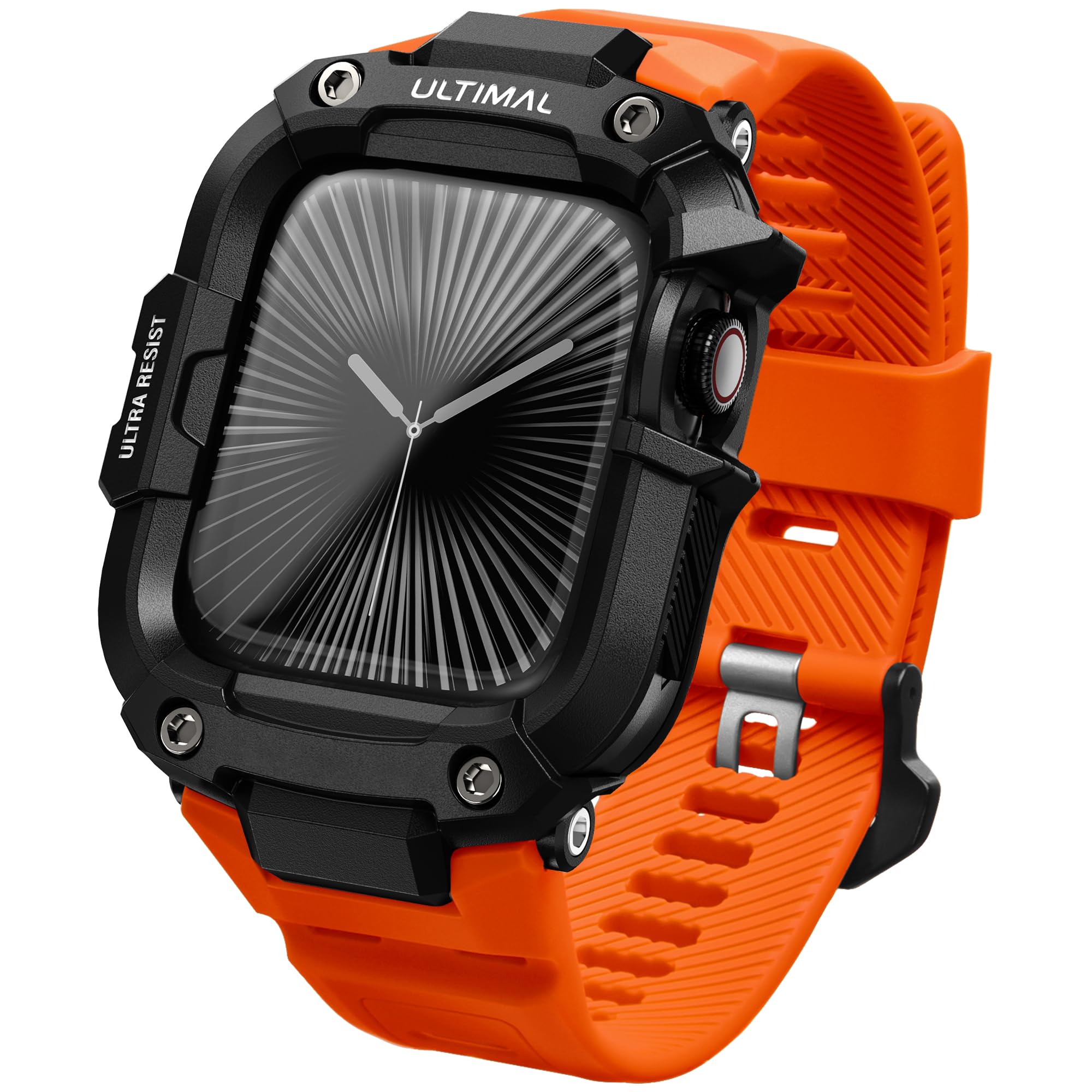 Amazon.com: ULTIMAL Bands Case Compatible with Apple Watch Series 10 ...