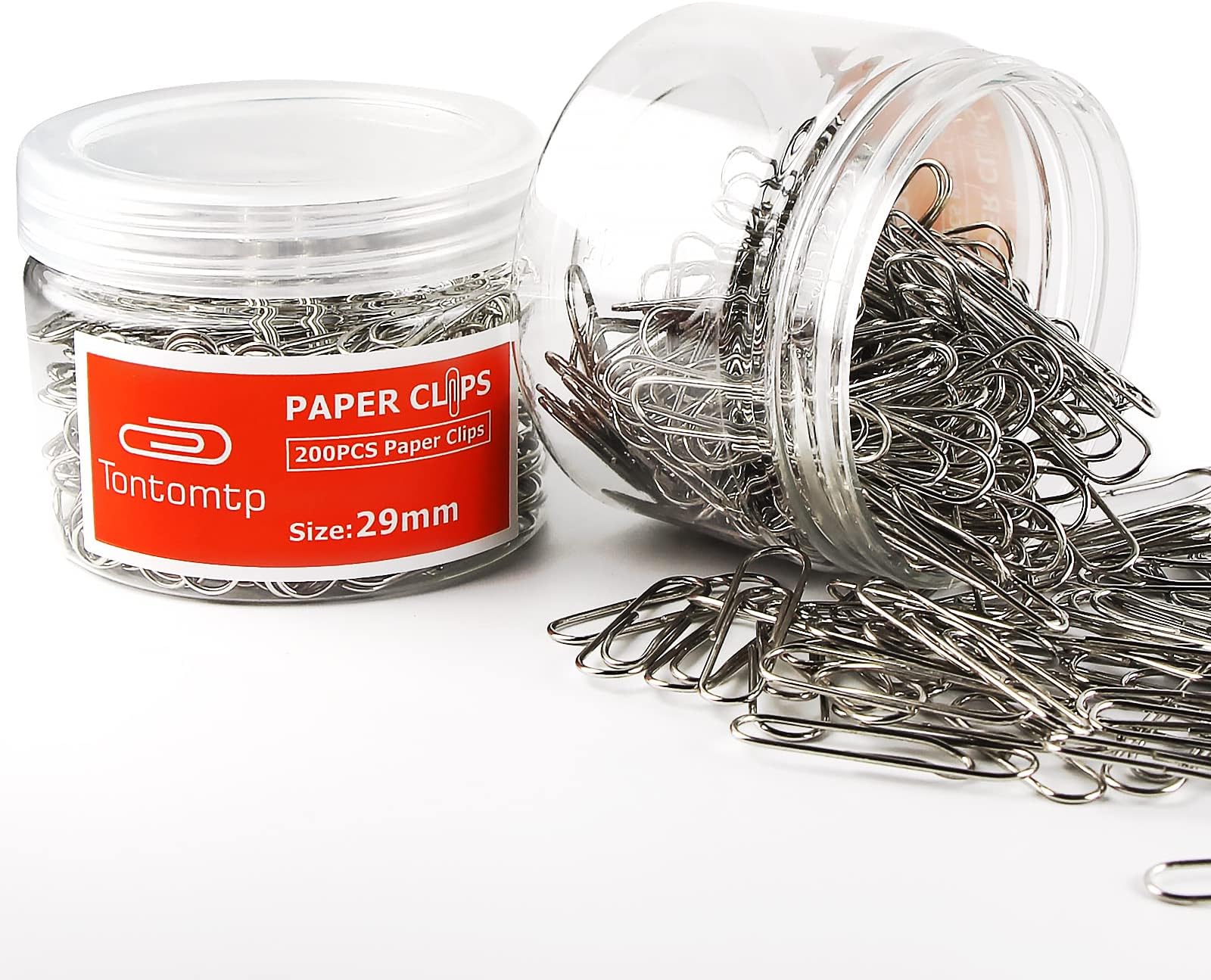 Amazon.com : Officemate Small #3 Size Paper Clips, Silver, 200 in Pack ...